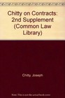 Chitty on Contracts: 2nd Supplement (Common Law Library) By Jose | eBay