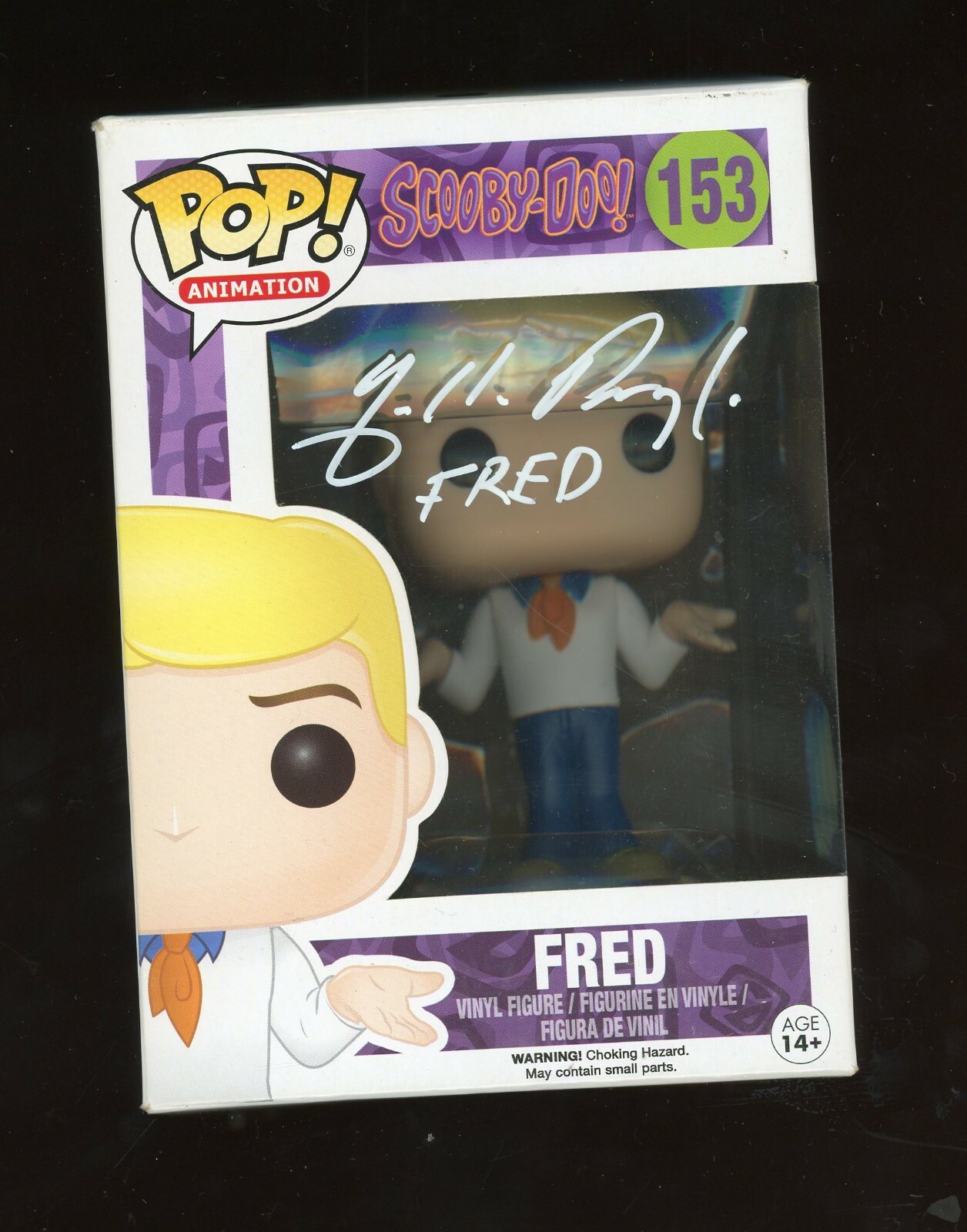 FUNKO POP! Freddie Prinze Jr Fred 1138 Signed Auto Autograph INSCRIBED ...