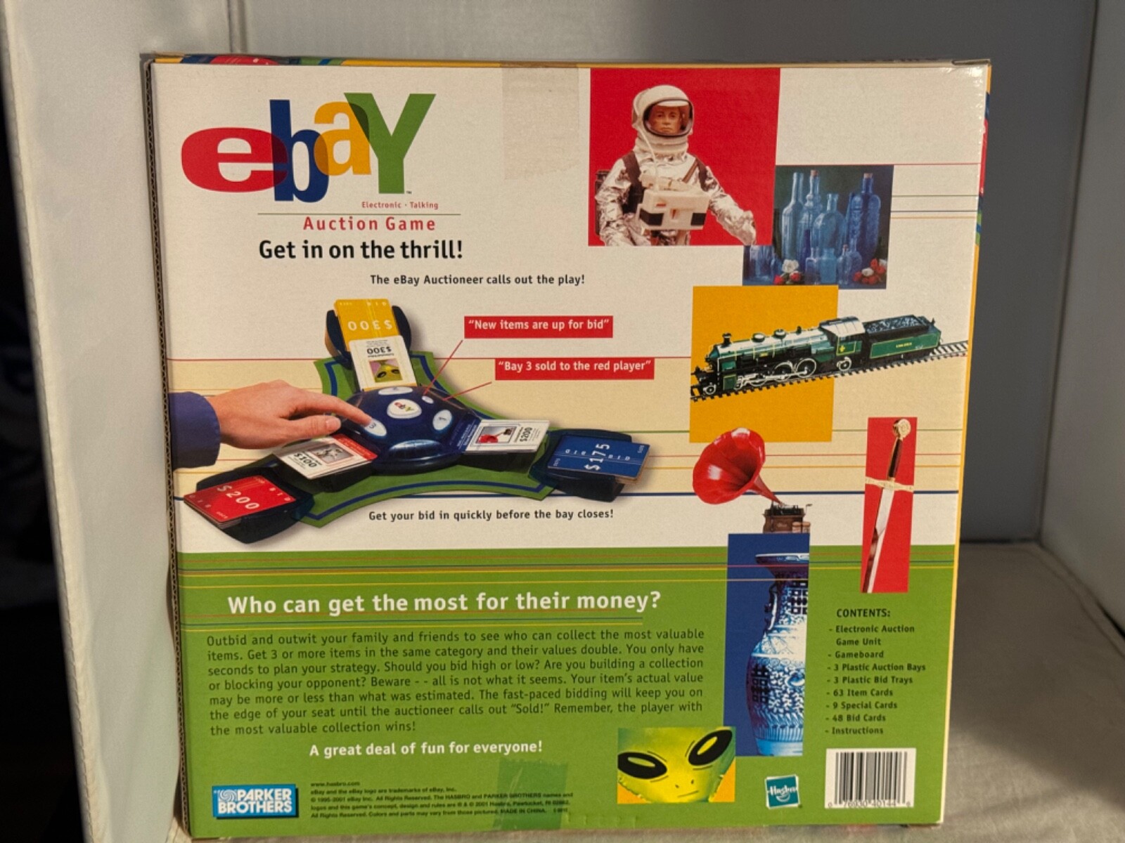 2001 Hasbro Ebay Electronic Talking Auction Game-NRFP | eBay
