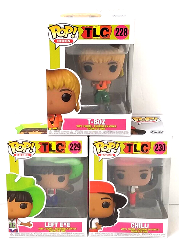 Funko Pop Music TLC Chilli, Left-Eye and T-Boz Complete Set 3 New | eBay
