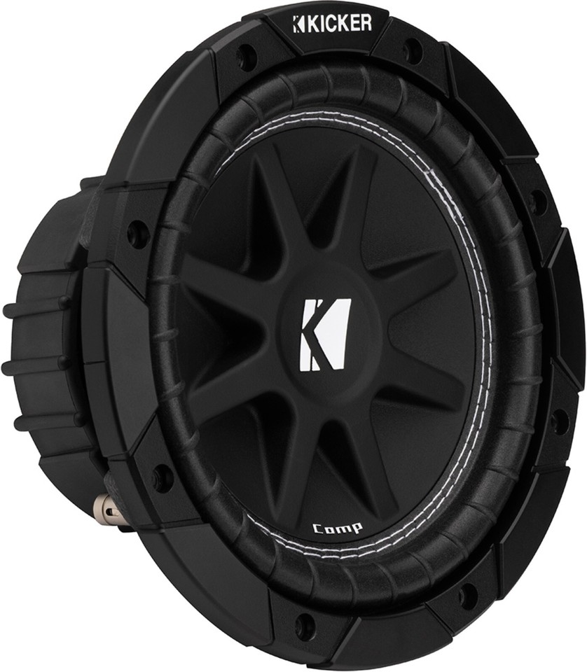 KICKER 43C84 CAR AUDIO 8" COMP SERIES SUBWOOFER SUB WOOFER SVC 4OHM C84 ...
