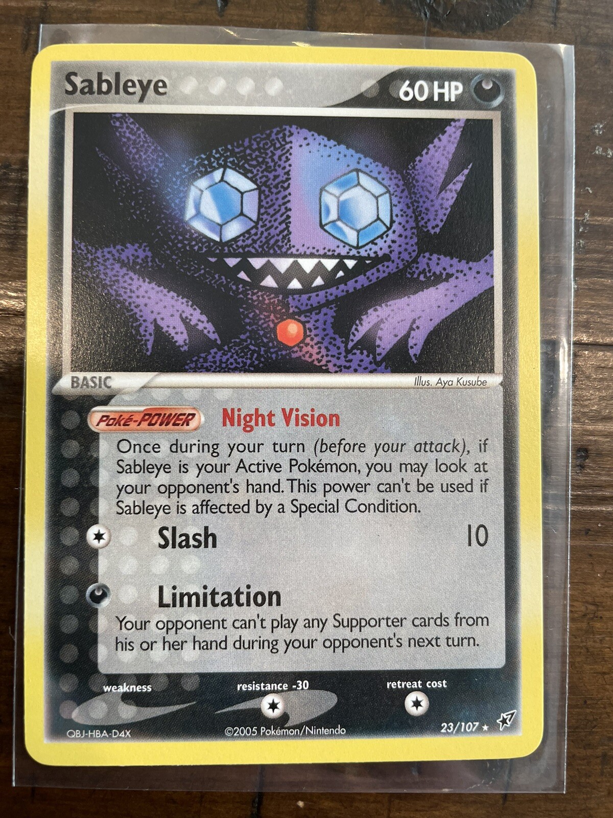 Pokémon TCG Sableye EX Deoxys 23/107 Regular Rare for sale online | eBay