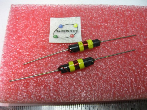 Coil Inductor 6uH DC .03 Ohms Axial Ferrite Core - NOS Qty 2 | eBay