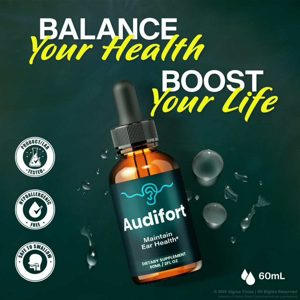 Audifort Drops - Advanced Ear Health and Hearing Support Formula ...