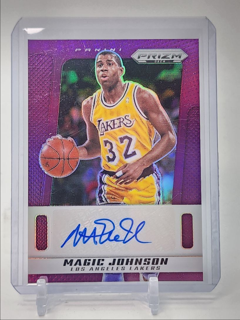 Hottest Magic Johnson Basketball Card Auctions on eBay