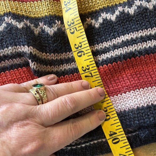 195 New PERUVIAN CONNECTION Grey Long Sweater Coat Alpaca Cardigan ...