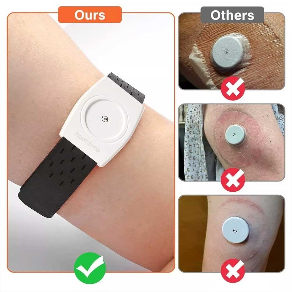 Arm Bands Adjustable For Freestyle Libre 1 & 2 14 Day Sensor Covers ...