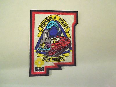 Vintage Espanola New Mexico Police 1598 Patch- Train Engine Railroad ...