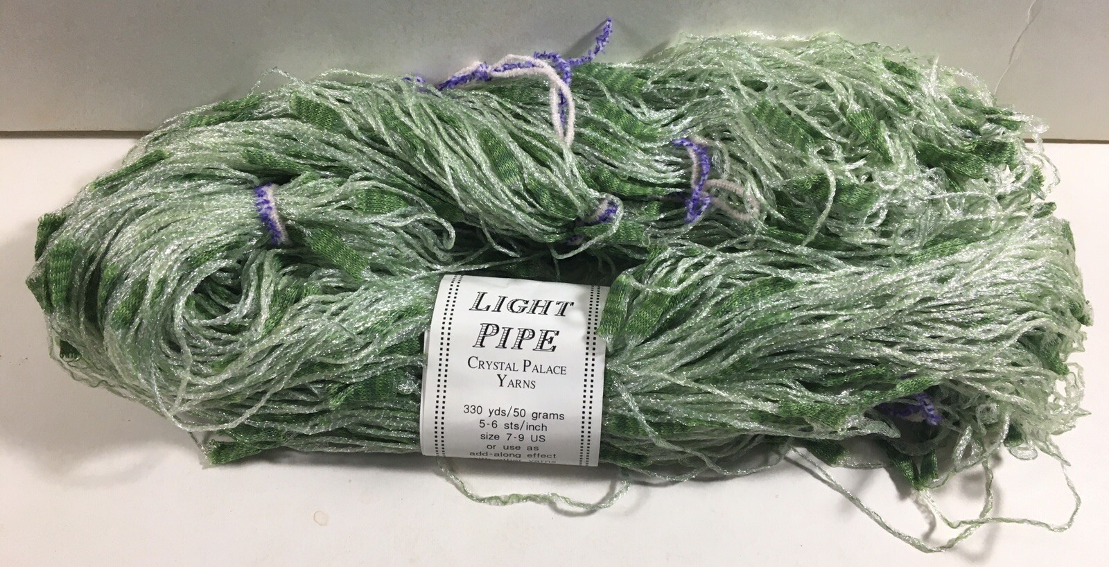 Crystal Palace Yarns Light Pipe Yarn 330 yds Shades of Green Metallic ...