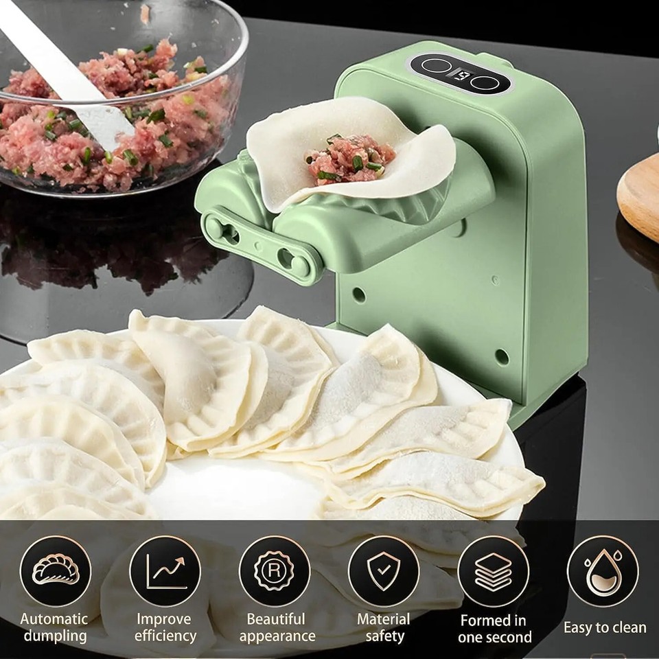 Electric Dumpling Maker Machine Automatic Empanada Wonton Maker Press ...