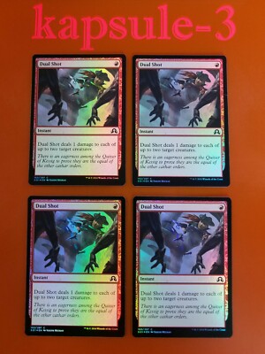 4x Dual Shot | FOIL | Shadows over Innistrad | MTG Magic Cards | eBay
