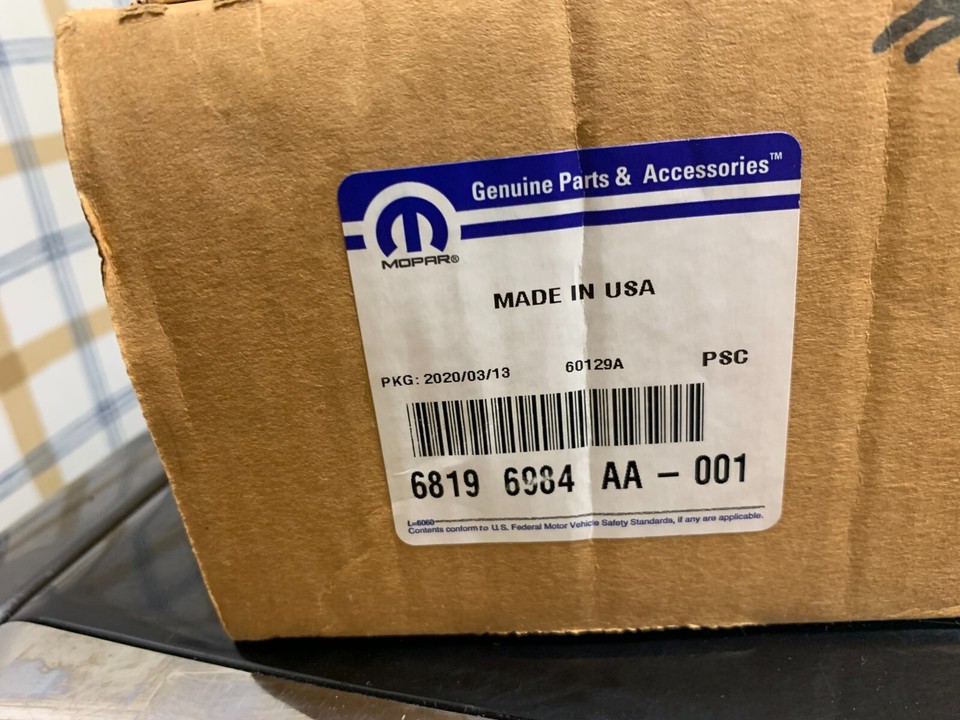 Genuine Mopar Driver Left Bumper Grille Bezel Insert 68196984AA | eBay