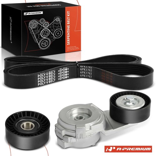 A-Premium 3Pcs Serpentine Belt Drive Component Kit for VW Routan 2009 ...