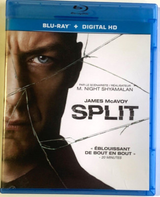 Split (blu-ray) James McAvoy | eBay