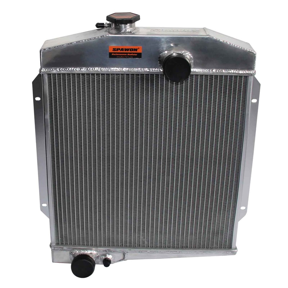 SPAWON 4 Row Radiator For International Scout 1961-1971 3.2L L4 ...