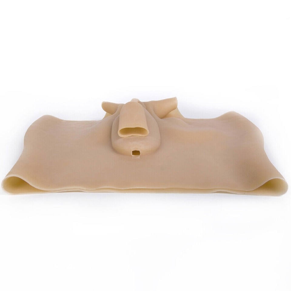 Realistic Silicone Vagina Pants Crossdresser inserted with Pubic hair ...