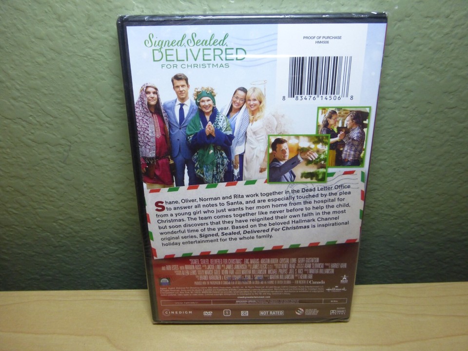 Signed, Sealed, Delivered for Christmas DVD Hallmark Holiday Collection ...