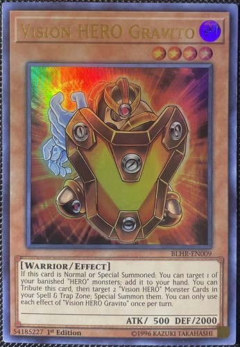 Vision HERO Gravito BLHR-EN009 Battles of Legend: Hero's Revenge 1st ...