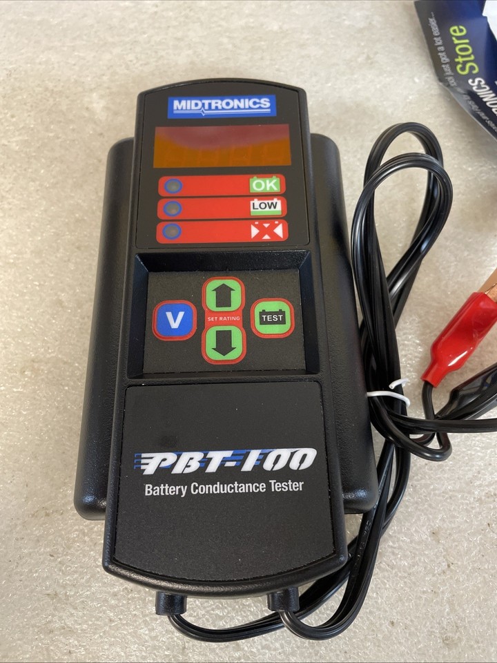Midtronics PBT100 Digital Battery Conductance Tester New Opened Box ...