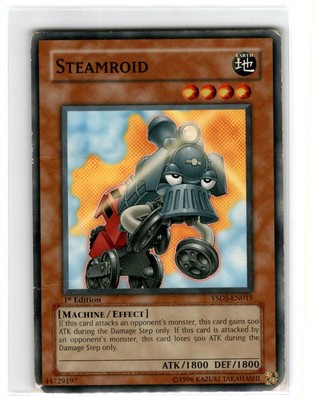 Yu-Gi-Oh! Steamroid Common YSDS-EN015 Heavily Played 1st Edition | eBay