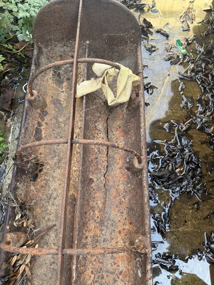 Cast Iron Pig Trough | eBay UK