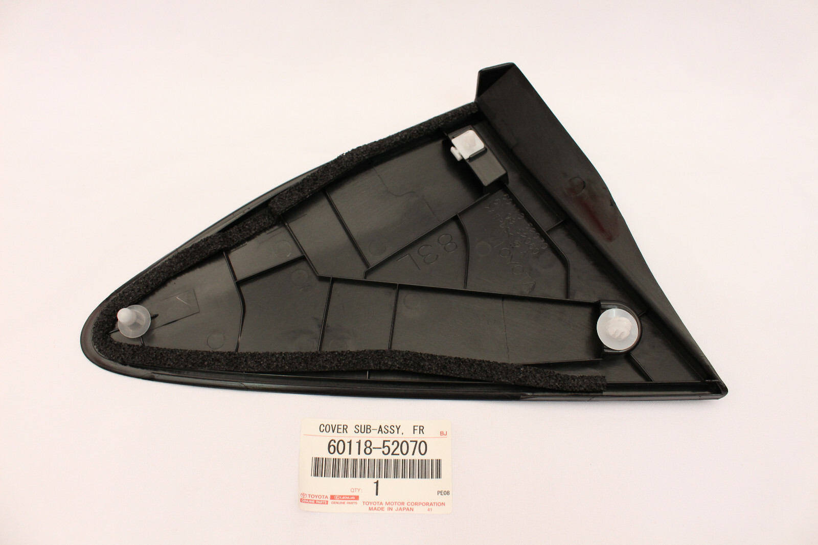 2012-2014 Toyota Yaris Front Upper Left Pillar Cover Molding | 60118 ...