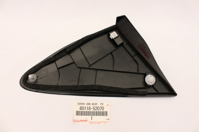 60118-52070 OEM Genuine Toyota Cover Sub-assy FR Pillar UPR LH ...