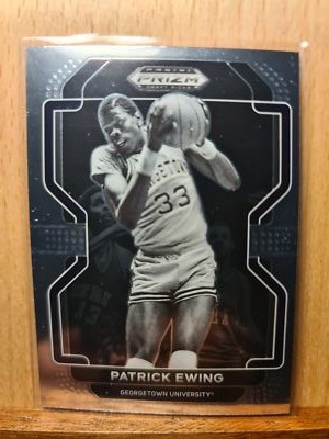 Patrick Ewing #38 2022-21 Panini Prizm Draft Picks Base Georgetown ...