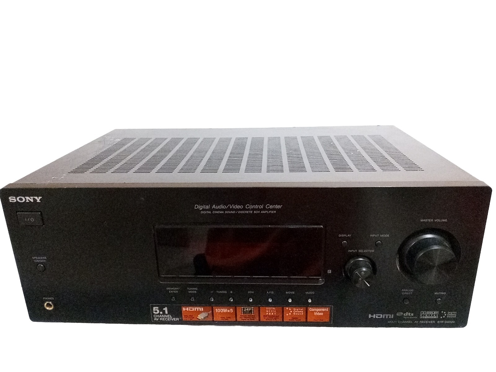 Sony STR-DG520 - 5.1 Ch HDMI Home Theater Surround Sound Stereo ...