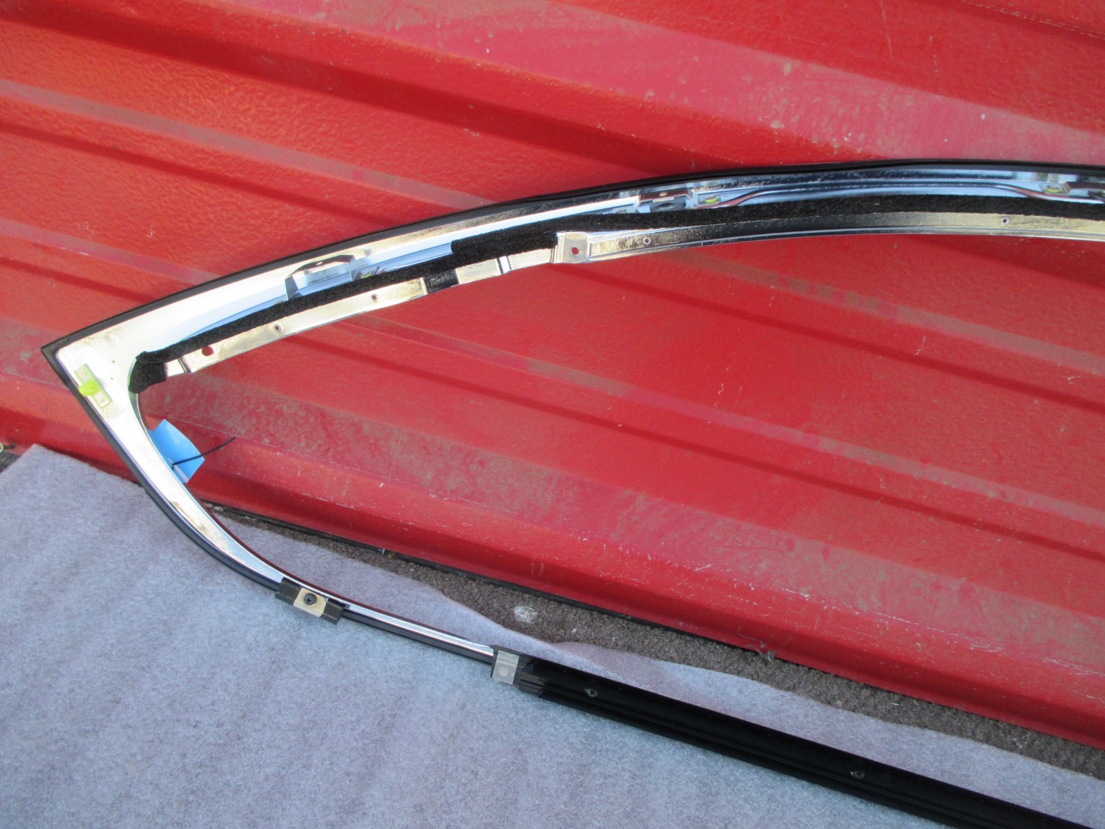 LEXUS LS LS460 REAR DOOR SURROUND MOULDING OEM TRIM 07 08 09 10 11 12 ...