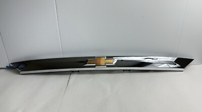 2018-2020 CHEVROLET TRAVERSE REAR TAILGATE CROME MOLDING + EMBLEM OEM ...