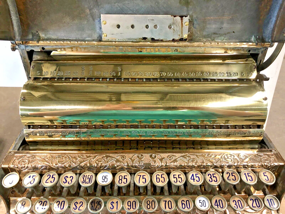 NCR Model 3 Wide Scroll Cash Register | eBay