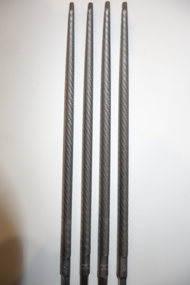 1 Vintage Nicholson Round Bastard File 8" - Made in USA | eBay