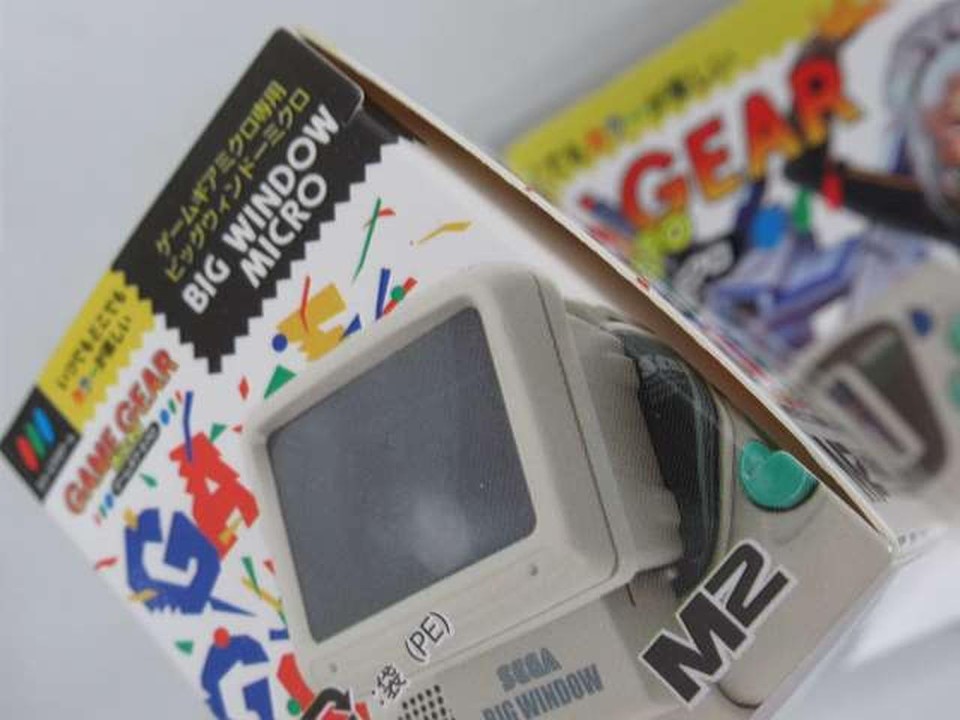 [NEW] SEGA Game Gear Micro White Big Window Micro White GG Aleste HCV ...