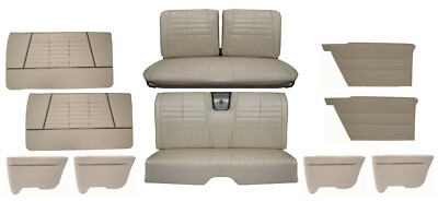 1964 Impala Coupe Interior Set-Upholstery, Panels, Arm Rests, Headliner ...