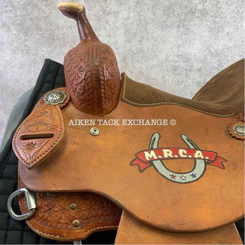 Cactus Saddlery Barrel Racing Trophy Western Saddle (Read Description ...