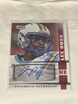 2014 Sage Hit Lee Doss Autograph Auto Card FRA11 | eBay