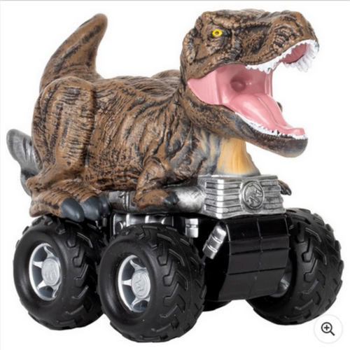 Jurassic World Zoom Riders Pull-Back Powered Car T Rex 840148200869 | eBay