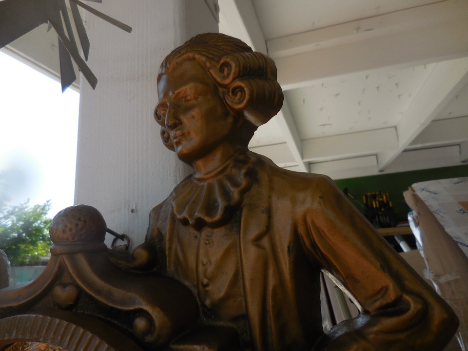 Vintage Hard Plastic 1800 Political Figural Wall Clock, Circa 40's ...