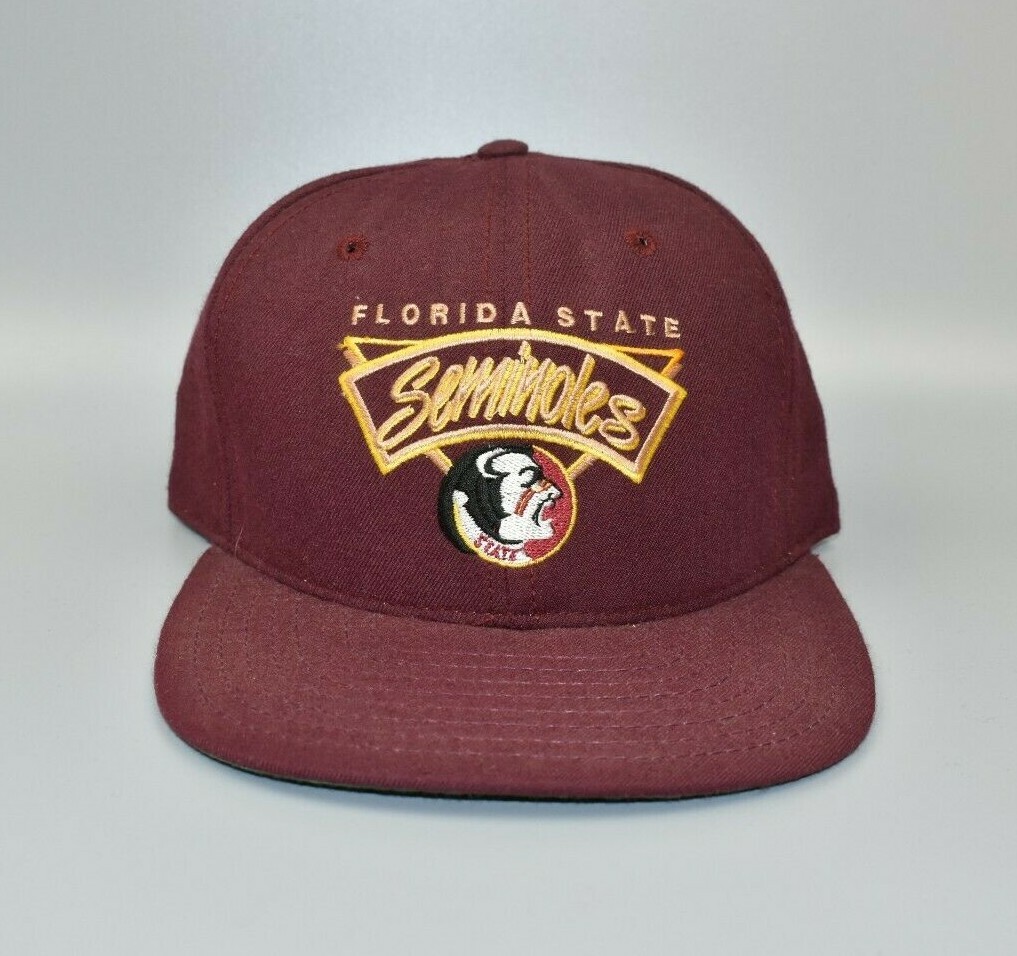 FSU Florida State Seminoles BOA Caps Vintage 90's Fitted Cap Hat - Size ...