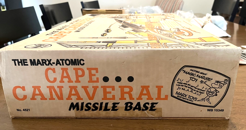 UNUSED Marx-ATOMIC CAPE CANAVERAL Missile Base Play Set | eBay