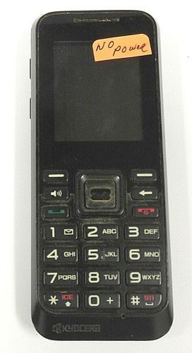 Kyocera Jax S1360 - Black ( Unknown CDMA Network ) Cellular Candybar ...