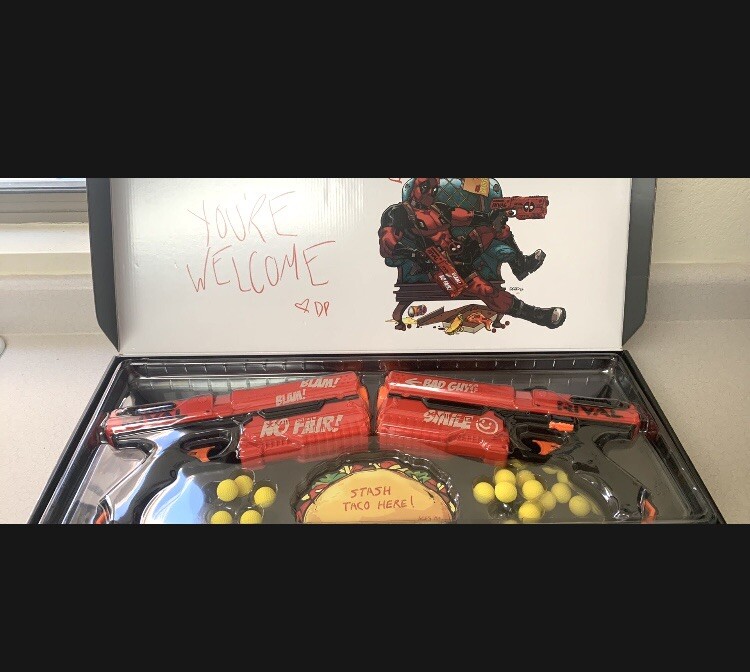 Nerf Rival Deadpool Kronos XVIII-500 Blasters 2-Pack Marvel - Rare New ...