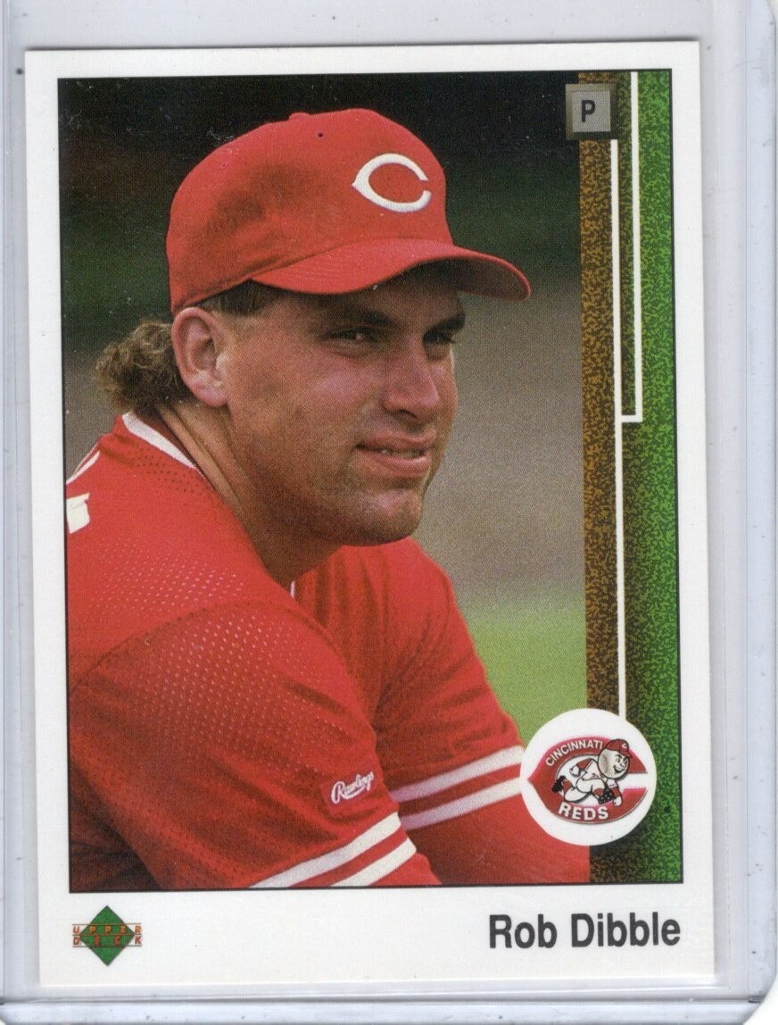 1989 Upper Deck Rob Dibble RC #375 Cincinnati Reds Baseball Card | eBay
