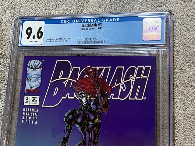Backlash #3 Image Comics CGC Graded 9.6 1995 | eBay