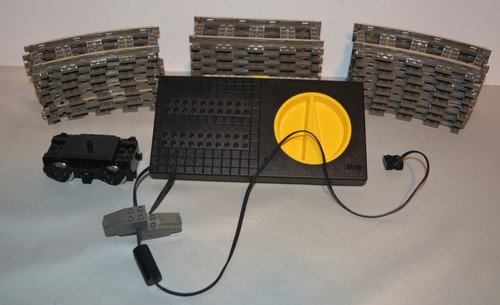 LEGO 9V Electric Train Track Lot Controller Speed Regulator Cable Curve ...