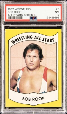 1982 WRESTLING ALL-STARS-SER B #3 BOB ROOP PSA 7 | eBay
