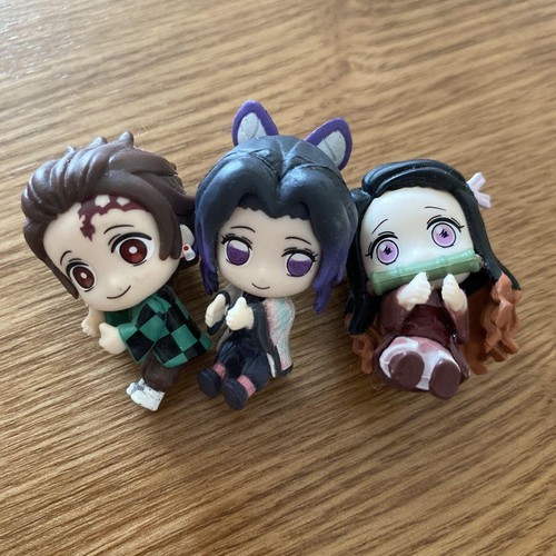 Demon Slayer HugCot Capsule Toy Set | Tanjiro, Nezuko, Shinobu ...