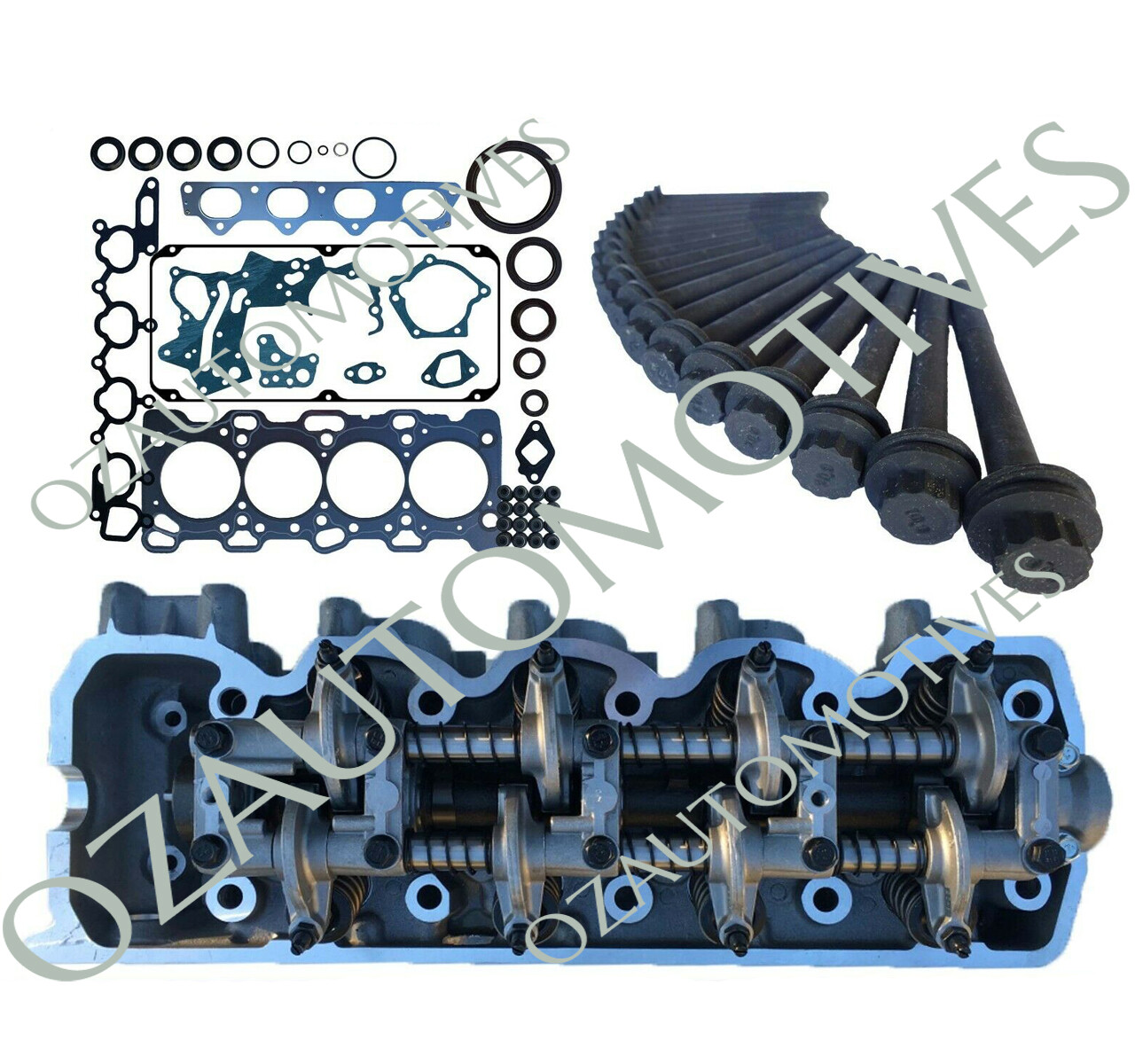 BRAND NEW 4G64 SOHC 8v FULLY ASSEMBLED CYLINDER HEAD + GASKET KIT ...
