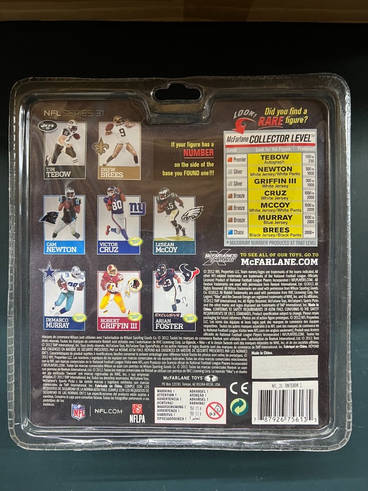 Mcfarlane NFL Figure Tim Tebow Series 31 | eBay